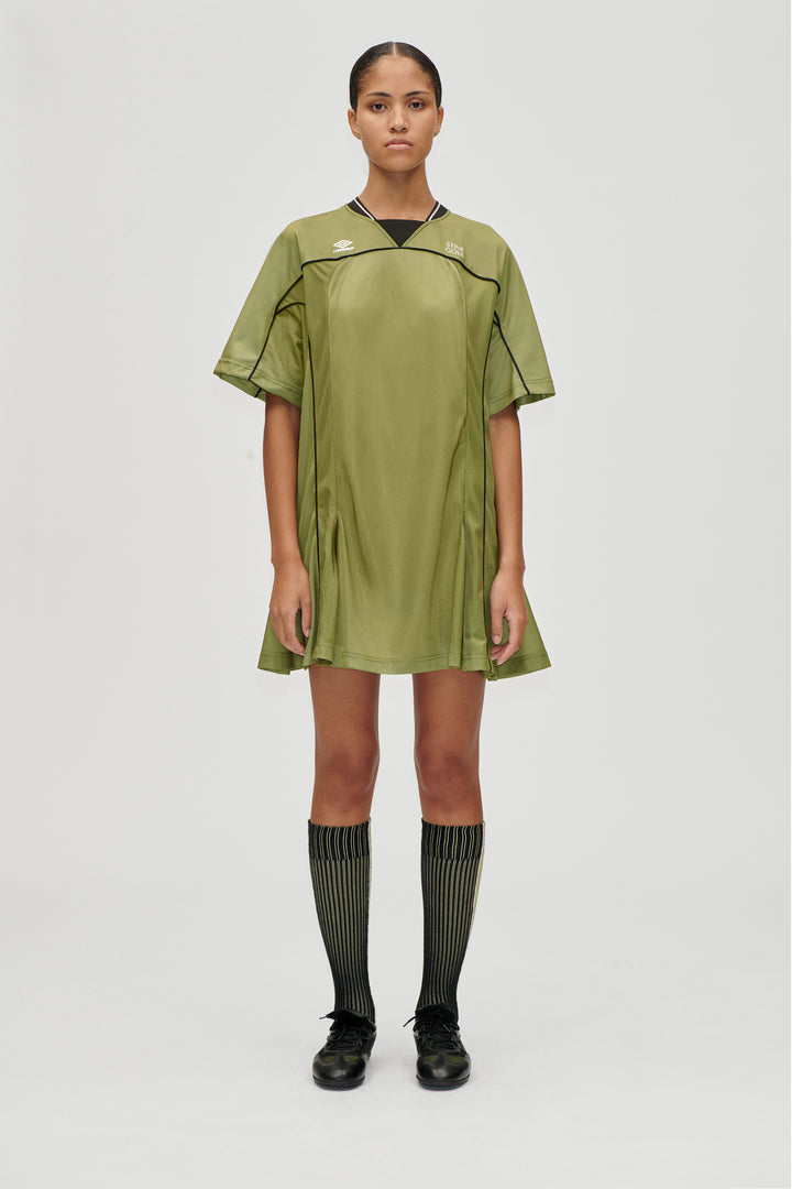 Jersey Tee Dress - Grasshopper - Stine Goya